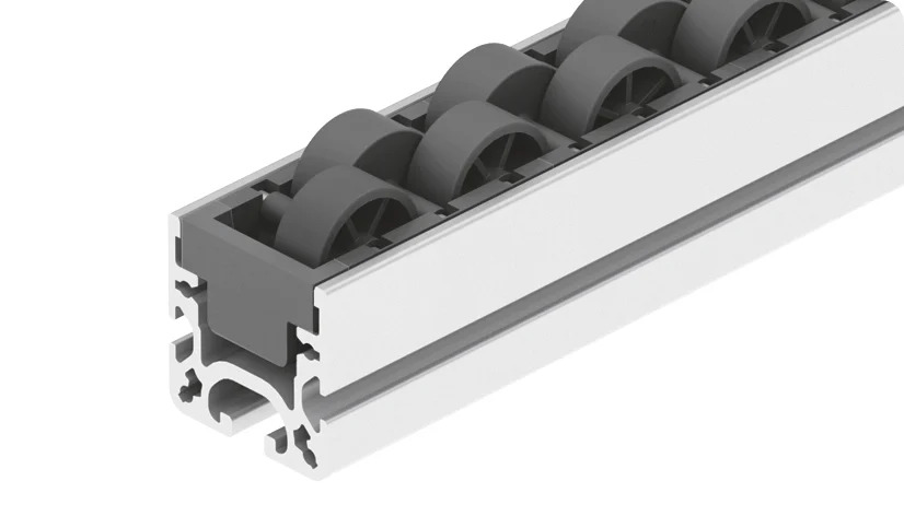 Roller track profiel - Transportelementen - ISB profielsysteem (Item ...